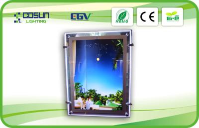 Cina La scatola leggera esile di cristallo di Lit SMD3528 LED del bordo visualizza il potere basso in vendita