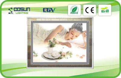 Cina Esposizione esile di cristallo montata d'attaccatura di alta luminosità della scatola leggera 25w in vendita