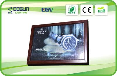 China SMD3528 Lichte Doos van het aluminium leidde de Onverwachte Kader Dubbele Kant voor Luchthavenvertoning Te koop