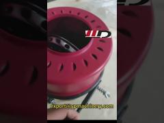 Sinotruk Truck Parts Fire Proof Cave Metal Stamping Parts 4 Inch With Pipe Clamp