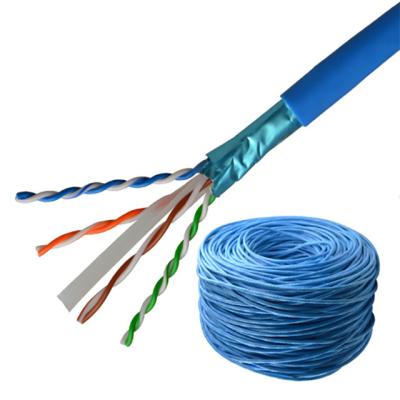 Κίνα 23AWG καλώδιο 305m χαλκού Cat6 Ethernet FTP για τις τηλεπικοινωνίες προς πώληση