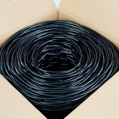 중국 UTP 야외 22AWG 24AWG 이더넷 LAN 케이블 UV 반대자 판매용
