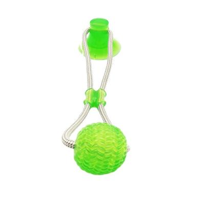 Cina Green Tpr Vocal Serrated Molar Rod Dog Manufacturer Hot Selling Chew Pet Toy in vendita