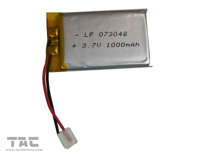 Κίνα Ιόν πολυμερούς λίθιου μπαταριών LP073048 3.7V 800mAh Lipo για την ηλεκτρική παραγωγή προς πώληση