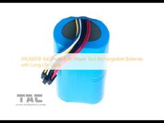IFR26650F 6400mAh 6.4V 전력 도구 재충전 배터리 장수 주기