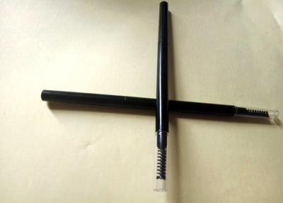 Chine Le crayon de rouge à lèvres noir et mince est un emballage de couleurs personnalisées pour les lèvres à vendre