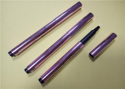 Chine Étanche à l'air double face Eyeliner Emballage Couleur violette Design simple 141mm Longueur à vendre