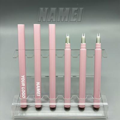 중국 개인 레이블 2 톱 눈꺼풀 펜 사용자 정의 튜브 눈꺼풀 컬렉션 조각 폼드 눈꺼풀 연필 컨테이너 판매용