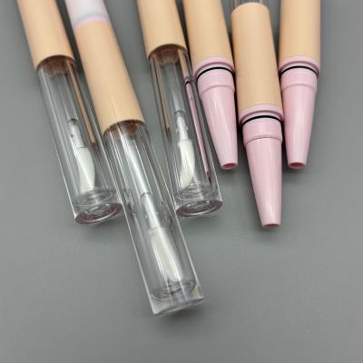 Chine Vente à chaud de l'usine Étiquette privée Lip Glaze Lip Liner 2-en-1 Lipliner crayon Tubes Lip Liner Contenant à vendre