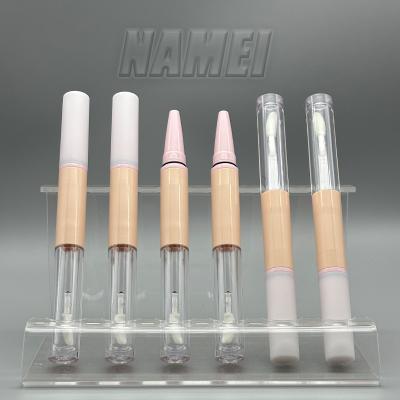Chine Vente à chaud de l'usine Étiquette privée Lip Glaze Lip Liner 2-en-1 Lipliner crayon Tubes Lip Liner Contenant à vendre