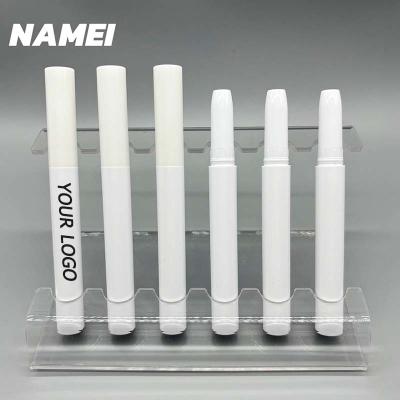 중국 듀얼 헤드 프로모션 빈 매트 립스틱 하이라이터 펜 아이 라인어 눈 그림자 얼룩 페인트 스틱 연필 포장 콘타 판매용