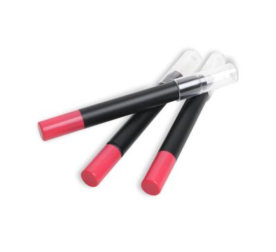 Chine Tubes de rouge à lèvres en plastique transparent avec pinceau à lèvres pour emballage cosmétique à vendre
