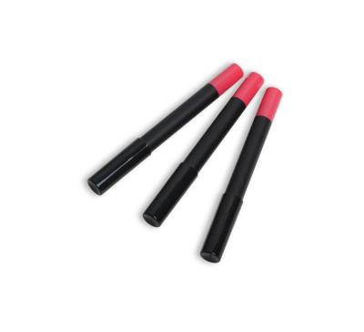 Chine Tubes de rouge à lèvres en plastique transparent avec pinceau à lèvres pour emballage cosmétique à vendre