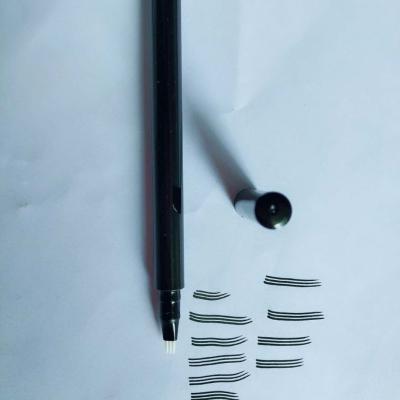 China Drei Gabeln Flüssiges Eyeliner Bleistift Wasserdichtes Pp-Material angepasste Farben zu verkaufen