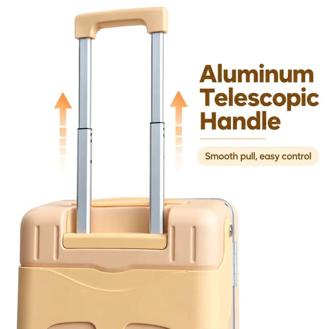 Aluminum telescopic pull handle