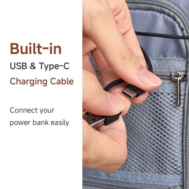 Internal USB and Type-C cable connections