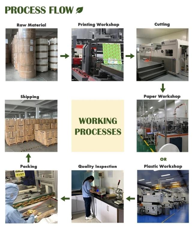 Custom Logo High Transparent Material PP Disposable Cold and Hot Drinking Plastic Cups with Lids