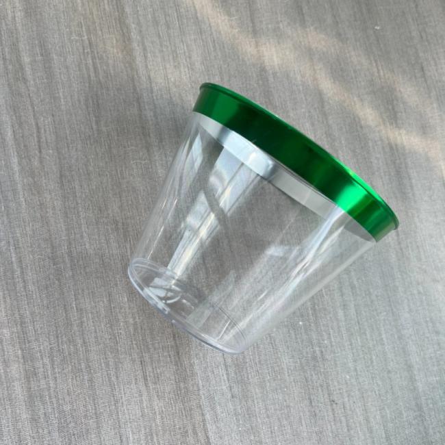 4oz-8oz Customized Printing Disposable Ripple Wall Paper Cup Non Plastic Free Plastic Cup