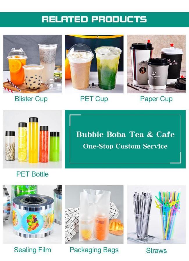 China Manufacturer Custom Printing Logo Cup Juice Clear Cold Drink Disposable Plastic Cups