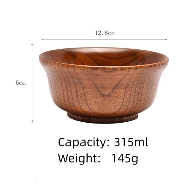 Natural Coconut Shell Fruits Salad Storage Wooden Bowl for Family Party/ Restaurant