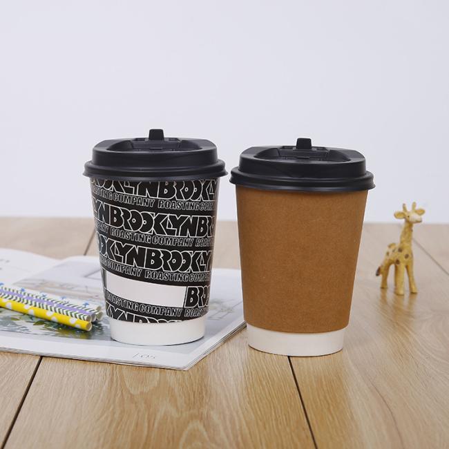 Eco Friendly Customized Double Wall Paper Cups