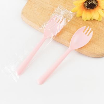 Chine 10.000kg fourchette en plastique jetable multicolore pour gâteau d'anniversaire/fruits/salade/désert à vendre