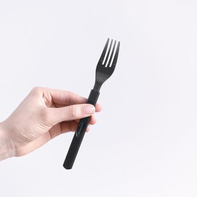 중국 환경 친화적 인 US PP 플라스틱 식기 세트 샐러드 일회용 플랫웨어 플라스틱 포크 판매용