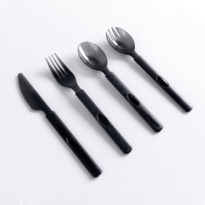 중국 환경 친화적 인 US PP 플라스틱 식기 세트 샐러드 일회용 플랫웨어 플라스틱 포크 판매용