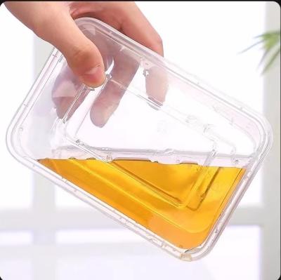 중국 뚜?? 이 있는 투명한 플라스틱 그릇 다양한 크기의 음식 을 신선 하고 안전하게 유지 하십시오 판매용