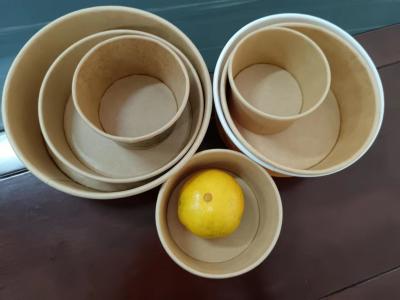 중국 에코 친화적 한 번 사용 할 수 있는 수프 그릇 나들즈/온난한 수프 50개의 그릇의 편리한 패키지 판매용