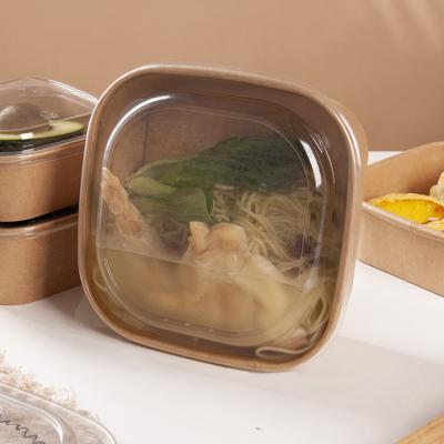 중국 친환경 일회용 점심 상자 900ml 정규 공급 및 맞춤형 크기 판매용