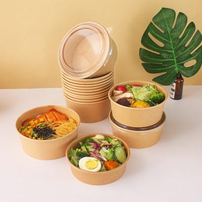 중국 편리 한 일회용 핫 수프 종이 음식 그릇 뚜?? 으로 환경 친화적 인 내구성 판매용
