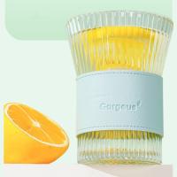 Quality High Appearance Level Glass Organ Cup Household Hanging Ear Coffee Cup with Hand Gift Cup for sale