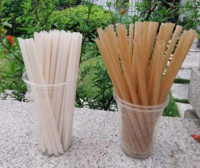 중국 환경 친화적 인 사용자 정의 크기 및 로고 인쇄 일회용 Bambu Fiber Straw 사용자 정의 판매용