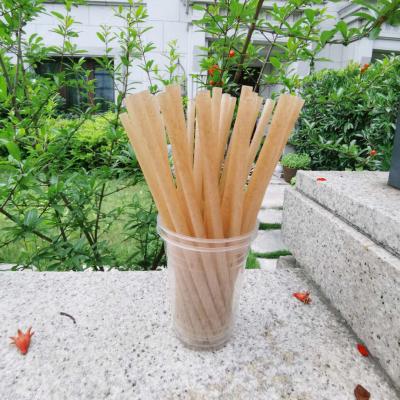 중국 환경 친화적 인 사용자 정의 크기 및 로고 인쇄 일회용 Bambu Fiber Straw 사용자 정의 판매용