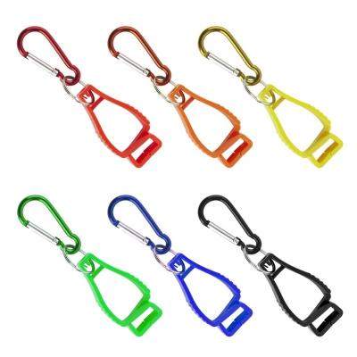 중국 플라스틱 장갑 클립 다채색 사용자 지정 로고 노동용 안전 잠금 클립 판매용
