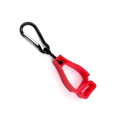 중국 플라스틱 장갑 클립 다채색 사용자 지정 로고 노동용 안전 잠금 클립 판매용