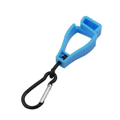 중국 플라스틱 장갑 클립 다채색 사용자 지정 로고 노동용 안전 잠금 클립 판매용