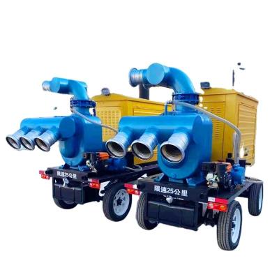 Cina Camion pompa diesel mobile a grande flusso auto-primabile 800-1000 m3/h per il trattamento dell'acqua in vendita