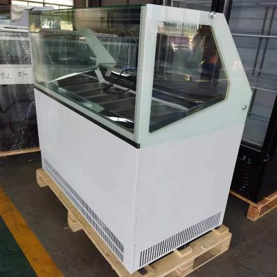 500L 상업적 젤라또 아이스크림 디스플레이 냉장고 220V 50HZ