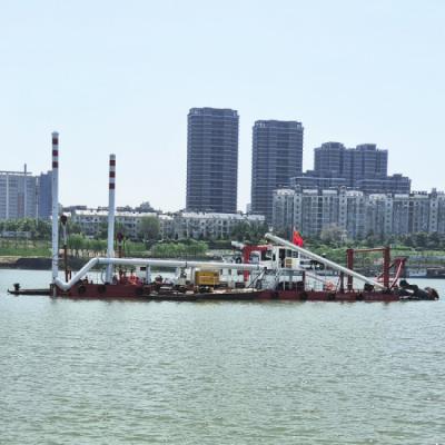 China 65m Head Cutter Suction Pump Dredger Total Width 4.5m-12m for sale