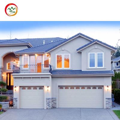 China 2024 New Modern Residential Small Garage Door with Remote Control Glass Inserted Aluminum Panel Windows Steel Material Home Use for sale