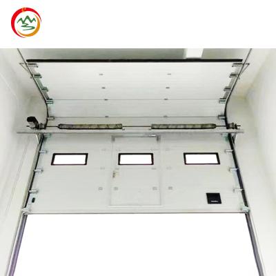 China Steel Overhead Industrial Door Vertical Lifting Sectional Industrial Door Safely Automatic Sectional Industrial Door for sale