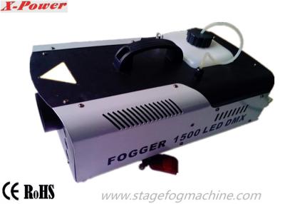 Китай Машина тумана Rosco 1500 наивысшей мощности с 3 управлением X-024D СИД DMX512 in1 RGB продается
