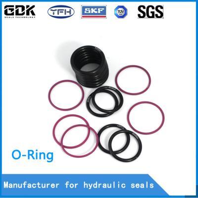 Cina Giunto circolare rosso del nero idraulico dell'anello con sigillo del giunto circolare del silicone dell'unità di elaborazione Viton di NBR per le parti dell'escavatore in vendita