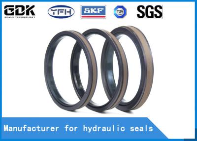 Cina Guarnizione sostituta del pistone del doppio di resistenza all'usura SPGW, guarnizione del pistone di SPGW PTFE in vendita