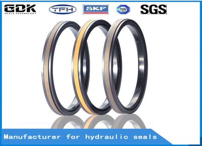 Cina Guarnizione idraulica del pistone dell'anello con sigillo del pistone di SPGW PTFE per il macchinario di costruzione in vendita