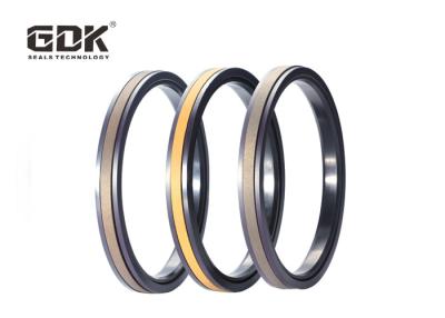 Cina Colore del bronzo della guarnizione di imballaggio di SPGW-Pistion PTFE+NY+NBR per la guarnizione del cilindro idraulico della macchina dell'escavatore in vendita