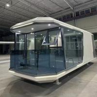 Quality Hotel Container Houses with Modern Luxury Space Capsule Design for sale