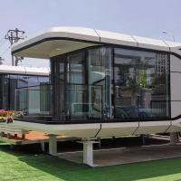 Quality Outdoor Prefab Space Capsule House for Hotel in 20'/40' Container Transport and load for sale